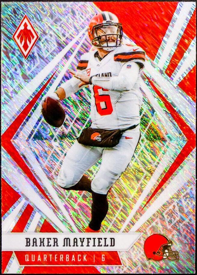 2020 Panini Phoenix - Baker Mayfield #58 White Shimmer for sale online | eBay