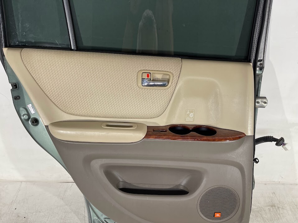 2001-2007 Toyota Highlander Rear Left Driver Door Assembly | Genuine OEM