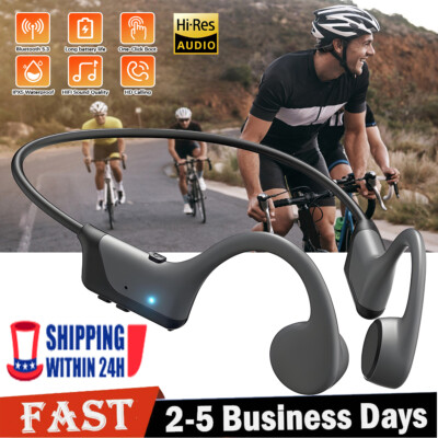 Ear Hook Headphones induction 5.3 Open Ear Headphones IPx5 Waterproof ...