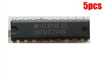 5Pcs DIP20 74HC244 DIP-20 Ti SN74HC244N Chip Ic New hy | eBay Australia