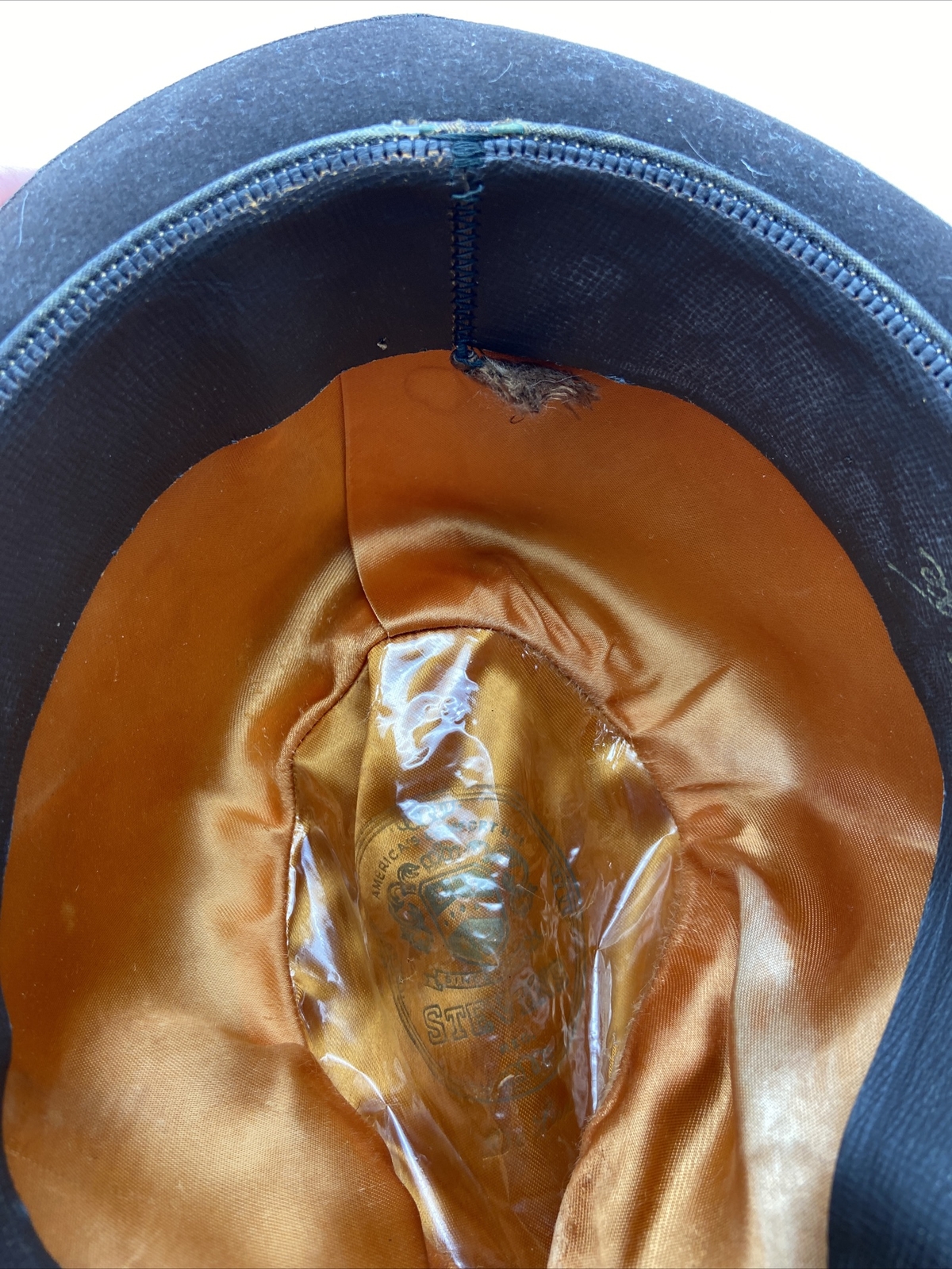 Vintage Stevens “The Deluxe” Men's Hat Dark Brown Siz… - Gem