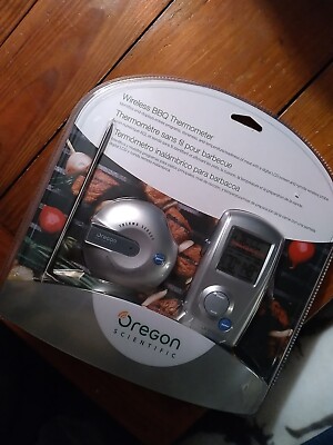 Oregon Scientific AW129 Wireless BBQ Thermometer LCD Remote - Brand New ...