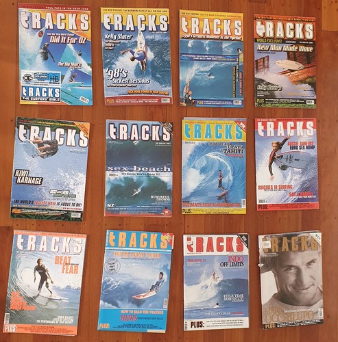 TRACKS SURFING MAGAZINE MAG SURF SURFER 1999 12 ISSUES $4-$5 | eBay ...