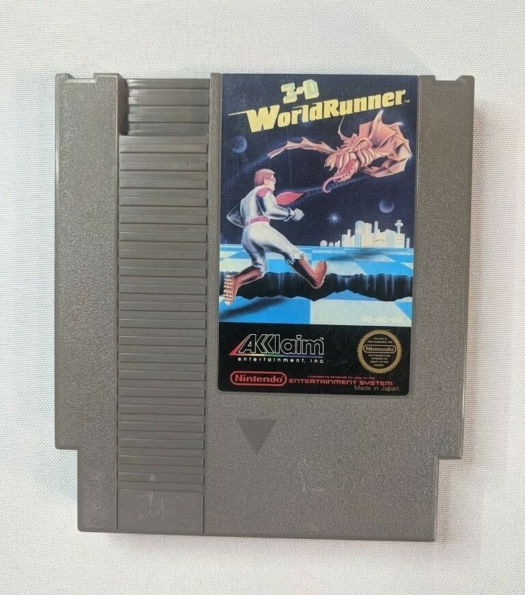 3-D World Runner Nintendo NES Authentic OEM Game Cartridge Only ...