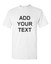 Own Text T Shirt Message Business Name Personalized Customized Gift ...