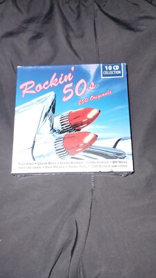 Rockin' 50s-200 Originals (10 CD Box-Set) [xCD-Set] Buddy Holly, Elvis ...