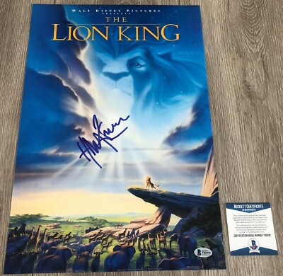 HANS ZIMMER SIGNED AUTOGRAPH THE LION KING 12x18 PHOTO w/PROOF ...
