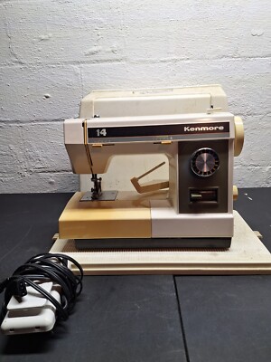 Vintage Kenmore 158 Sewing Machine Sears Model 158.1450280 With Pedal ...