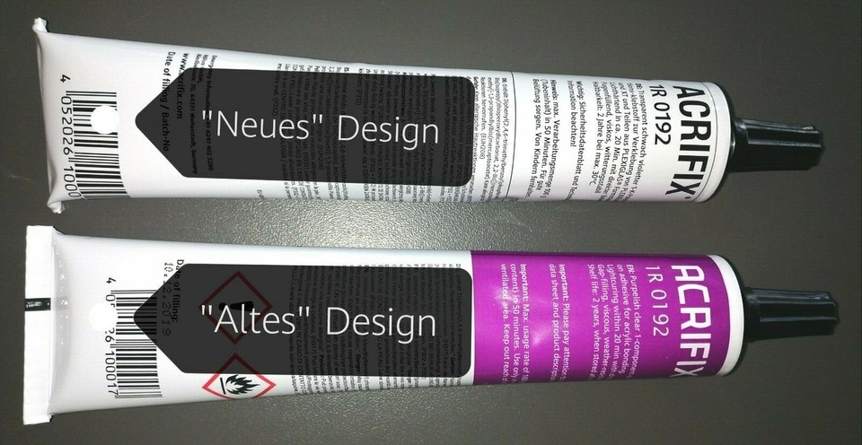 100 G Colla UV Acrifix 1R 0192 per Acrilico / Plexiglas Pmma Cab PC Ps ...