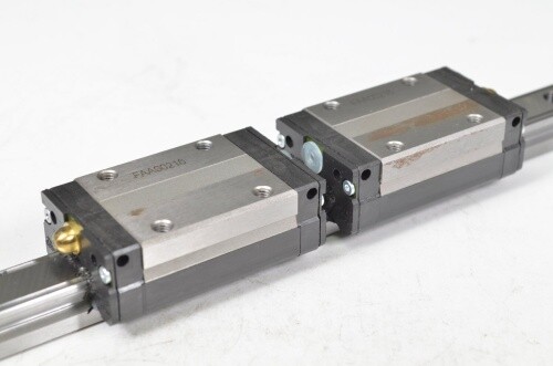 THK SSR15, Linear rail with 2 ball carriages | eBay