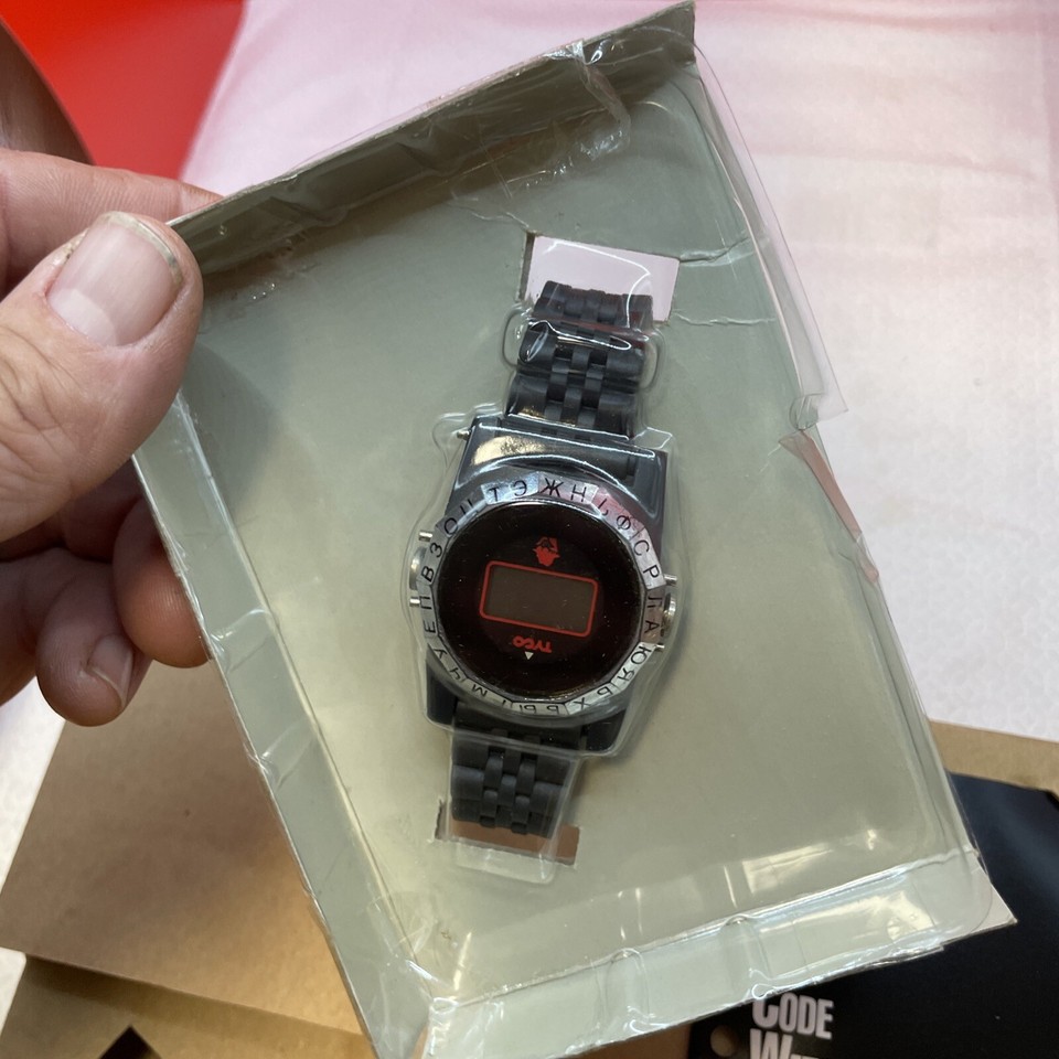 Tyco Spy Tech Spy Code Watch “New In Box” Complete Vintage 1990 ⭐️⭐️ | eBay