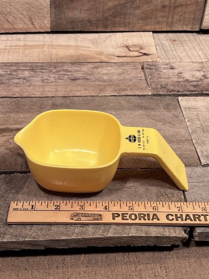Vintage Scoop - Standard Oil - E.W. Heiser & Son Fisher ILL Illinois PBG | eBay