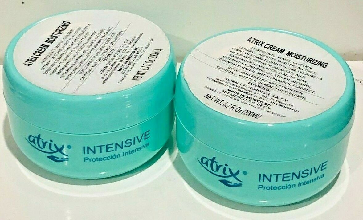 ATRIX CREAM MOISTURIZING PROTECION INTENSIVE 6.7 OZ 4 JARS ...