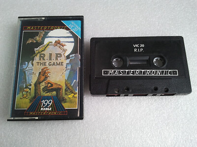 Commodore VIC 20 RIP R.I.P. by Mastertronic Software Cassette Tape ...