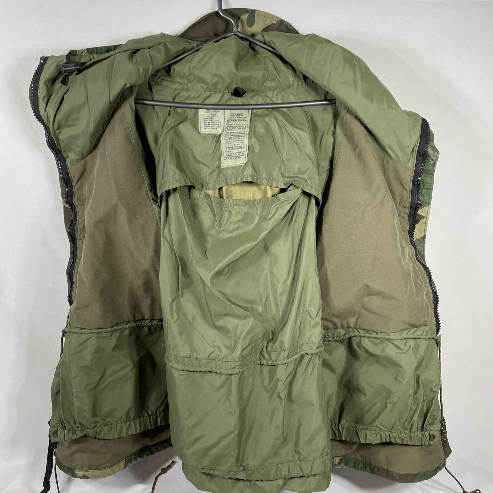 US ARMY PARKA Extreme Cold Weather Camouflage ECWS Si… - Gem