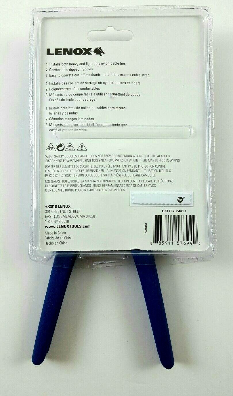 Lenox Cable Tie Tension Tool LXHT73566H | eBay