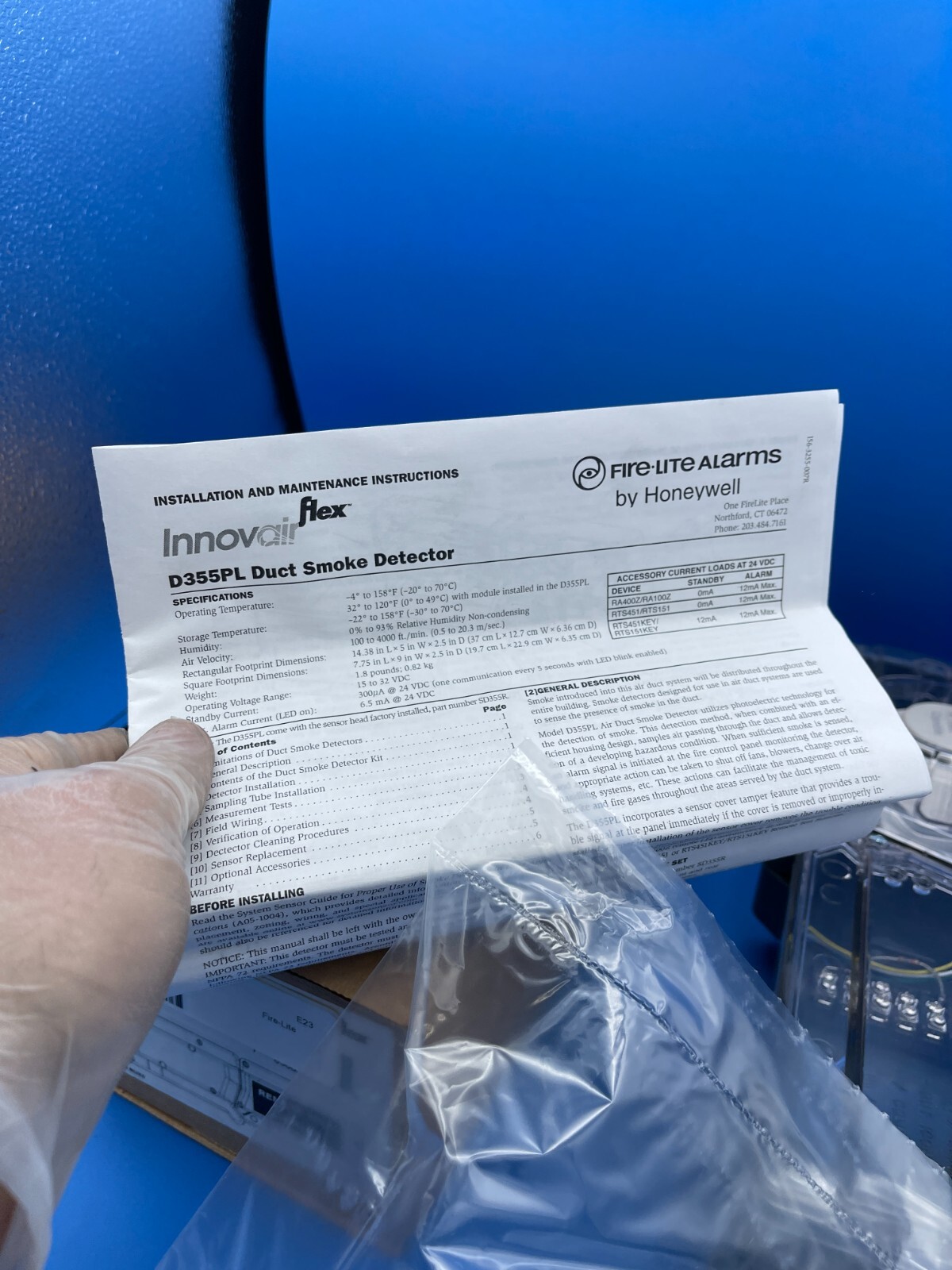 Fire-Lite D355PL Duct Smoke Detector for sale online | eBay