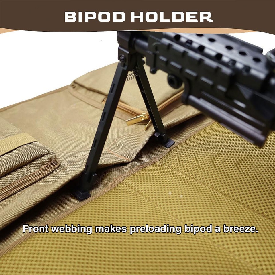Heavy Duty Shooting Mat Tactical Prone Padded Roll Up Hunting Range ...