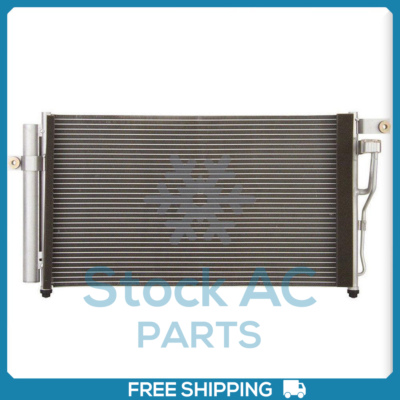 New A/C Condenser with Drier fits Hyundai Accent - 2006 to 2011 - OE ...