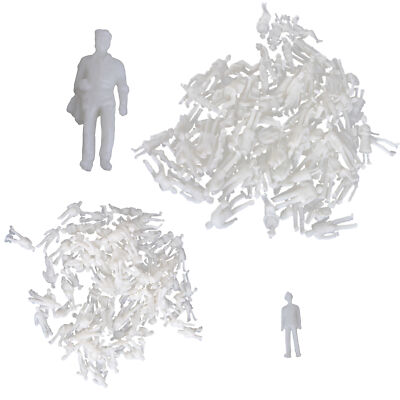 100x White Model Figures 1:100+100x Model Figures 1:200 for Model ...