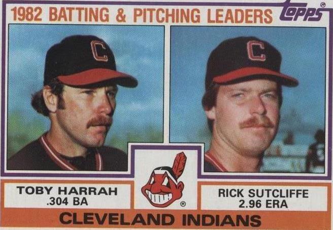 1983 Topps - Team Checklist Rick Sutcliffe, Toby Harrah #141 for sale ...
