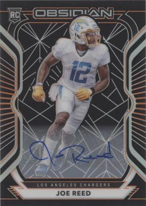2020 Panini Obsidian - Rookies Joe Reed #179 Electric Etch Orange ...