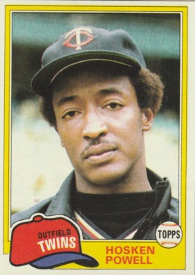 FREE SHIPPING-MINT-1981 Topps #137 Hosken Powell Minnesota Twins ...