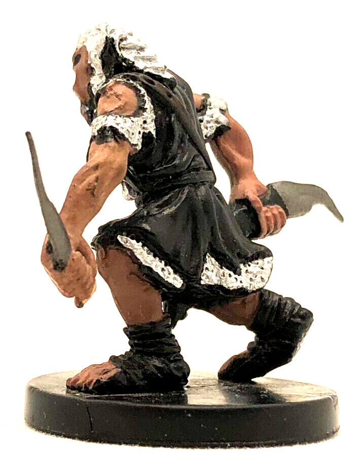Half Orc Assassin #65 Harbinger Dungeons & Dragons Miniature | eBay