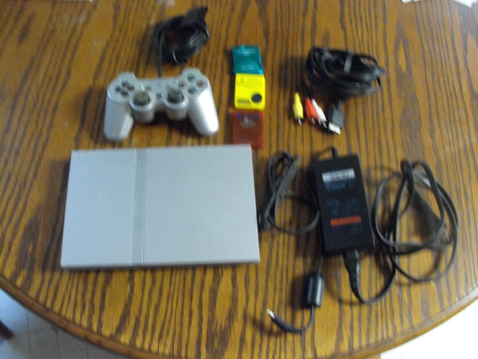 Vintage Sony Playstation 2 Bundle With 1 Controller 3 Memory Cards ...