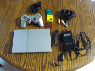 Vintage Sony Playstation 2 Bundle With 1 Controller 3 Memory Cards ...