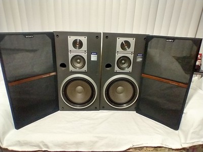 Vintage Sony SS-U560 3 Way Speaker System Speaker Pair | eBay