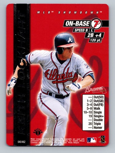 2000 MLB Showdown 1st Edition #040 Keith Lockhart | eBay