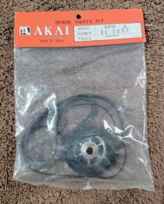 New AKAI Spare Parts kit SPK-3 Reel to Reel Audio OEM Idler Wheel ...