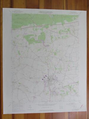 Lititz Pennsylvania 1977 Original Vintage USGS Topo Map | eBay
