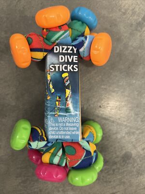 Play Day Dizzy Dive Colorful Sticks 8 Pack Swimming Pool Water Toy ...