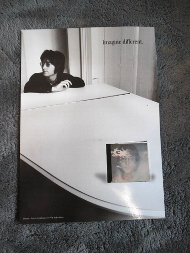 John Lennon Imagine Different promotional Postcard Capitol records 2000 ...