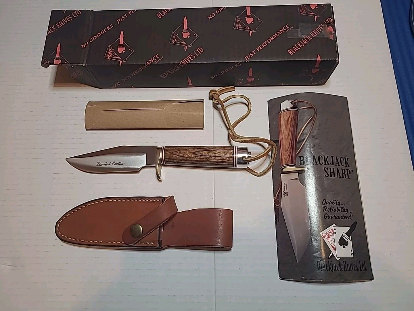 BLACKJACK Knives Effingham IL. Limited Edition Trail Guide | eBay