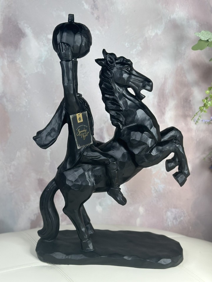 Headless Horseman Statue 24" Ichabod Crane Sleepy Hollow Prop Halloween ...