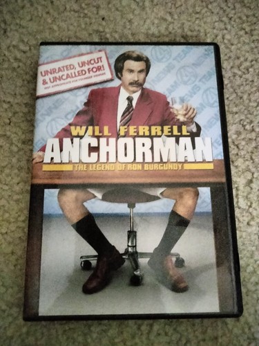 Anchorman: the Legend of Ron Burgundy (DVD, 2004) 678149167726| eBay