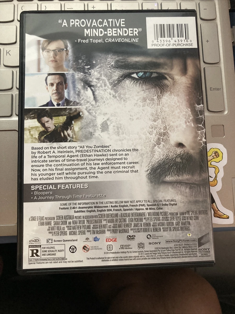 Predestination Dvd