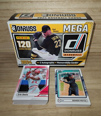 2024 Panini Donruss Baseball Base Cards & Rated Prospects #1-200 You ...