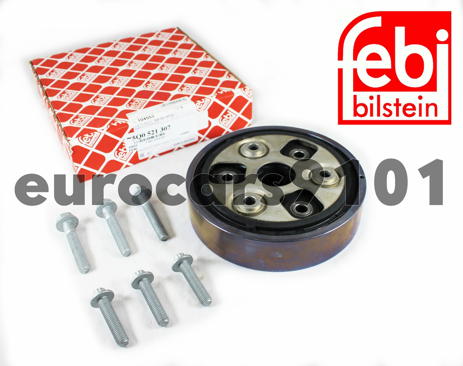 Volkswagen Golf Alltrack Febi Rear Drive Shaft Flex Joint 104553 ...