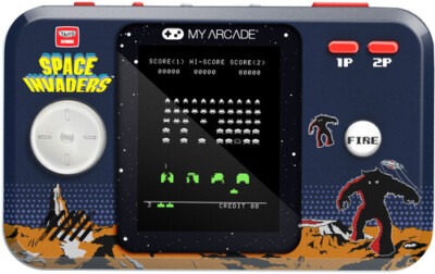 My Arcade DGUNL-7006 Space Invaders Pocket Player Pro Handheld Portable Gaming S | eBay