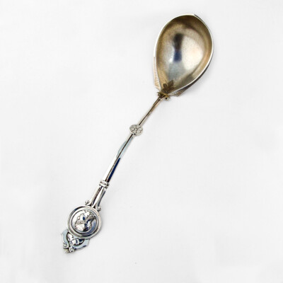 Medallion Ladle Gilt Bowl Schulz Fischer Sterling Silver 1875 | eBay