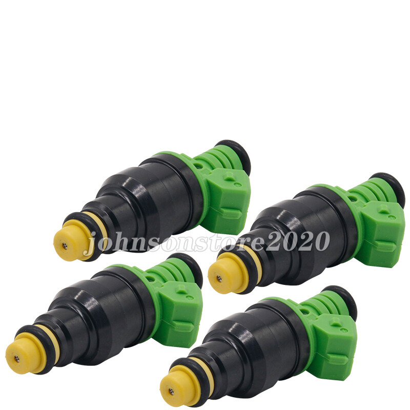 SET of 4 42lb Fuel Injectors Fits Audi Chevy Ford 440cc 1.8T 2.3 Turbo ...