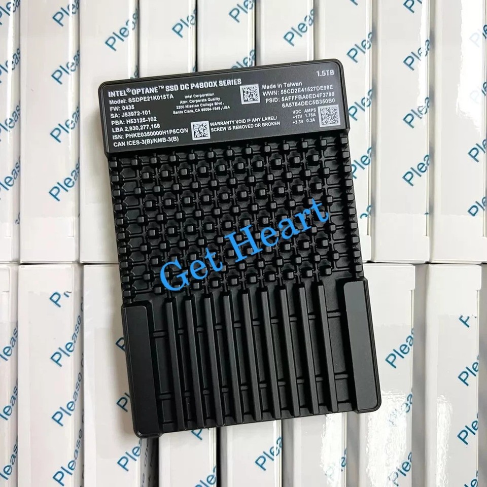 Intel Optane P4800x 1.5TB 2.5" 6Gb/s U.2 NVME PCIE SSDPE21K015TA SSD ...