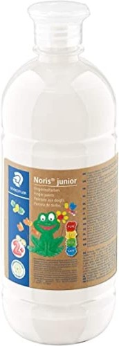 Pintura de dedos STAEDTLER Noris junior de 750 ml, blanco ...