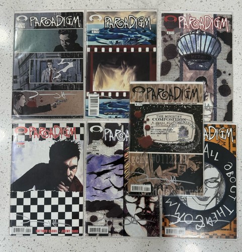 Paradigm Comic Lot Issues 1-6, 8 Image Comics - ALL SIGNED | eBay