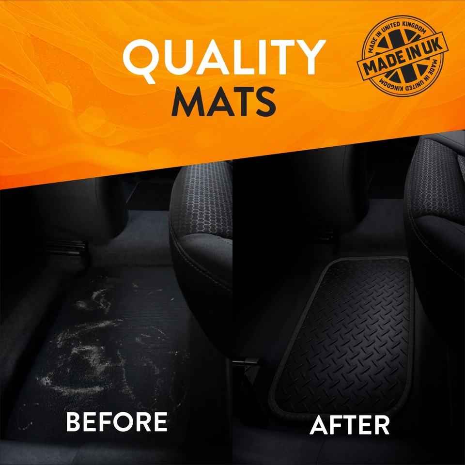 Fits Toyota Yaris 2012-2019 Non Hybrid Car Floor Mats Red Blue Silver ...