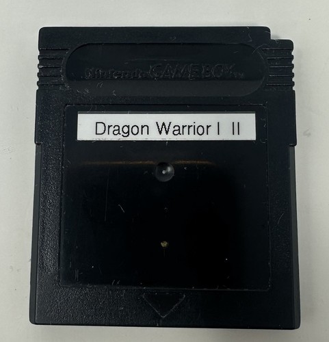 Dragon Warrior I & II Nintendo Game Boy Color Cart Only No Label ...